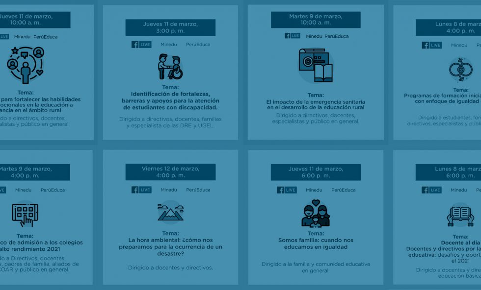 Ciclo De Webinars Del Observatorio Nacional De Buenas Prácticas E